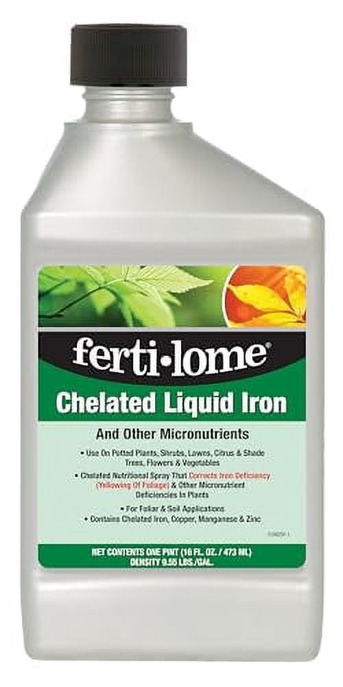 Fertilome (10625) Chelated Liquid Iron and Other Micronutrients (16 oz ...