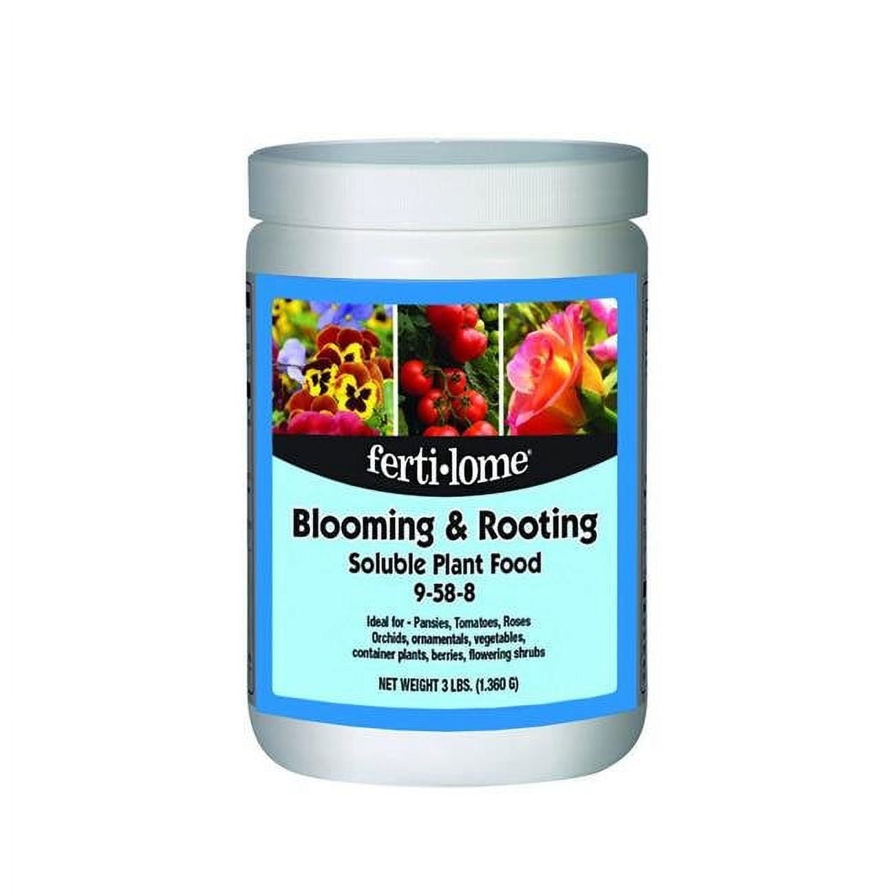 Fertilome Blooming & Rooting Soluble Plant Food 9-58-8 - 3lb, Indoor ...