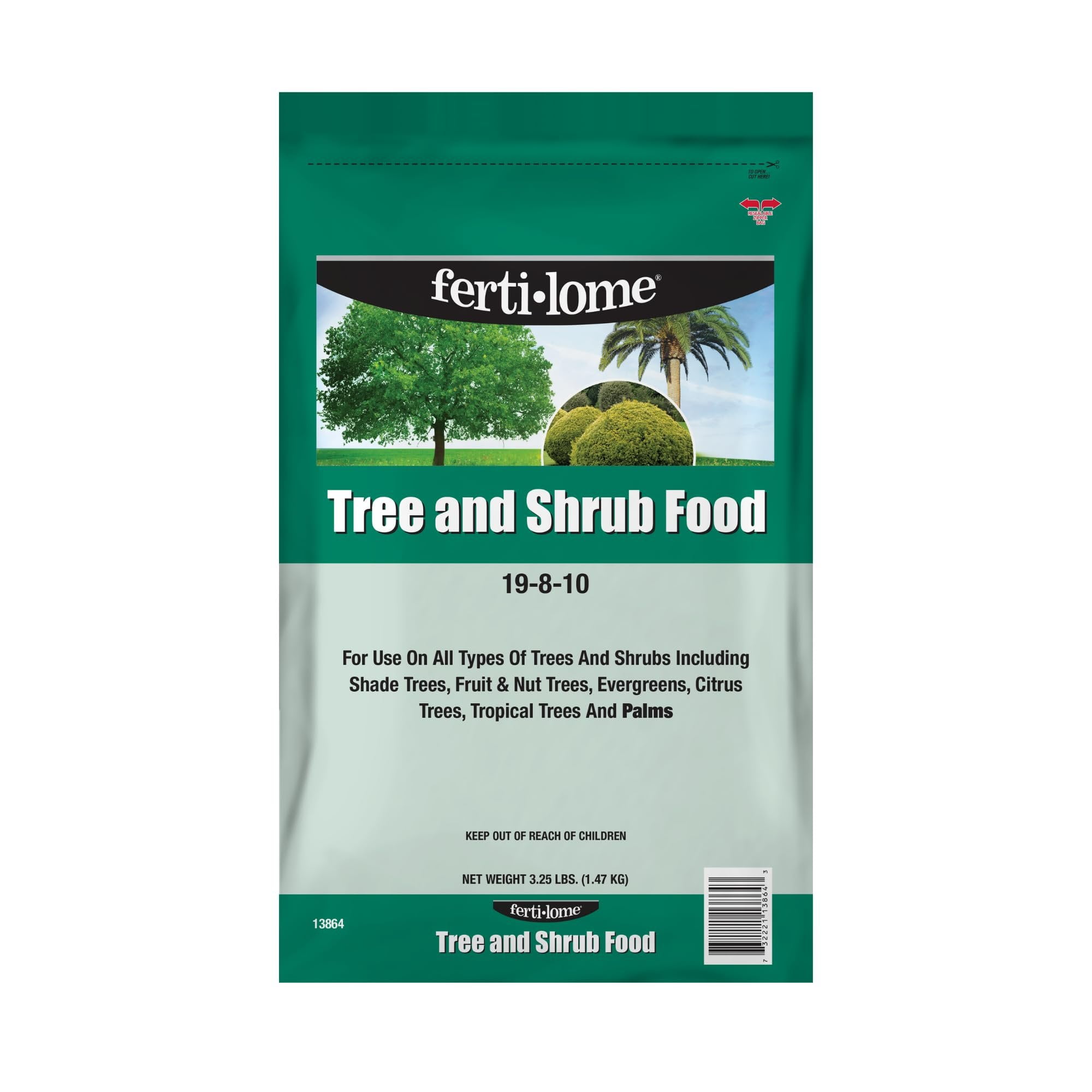 Ferti-lome Tree And Shrub Food 19-8-10 Granules - Outdoor Fertilizer ...