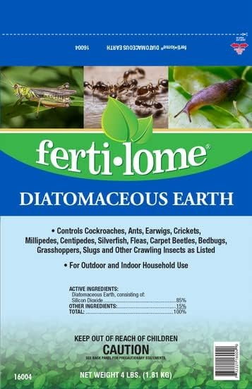 Fertilome 16004 Diatomaceous Earth Crawling Insect Control 4 lbs ...