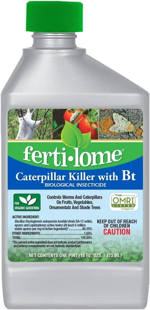 Ferti Lome Caterpillar Killer with Bt Biological Insecticide, OMRI ...