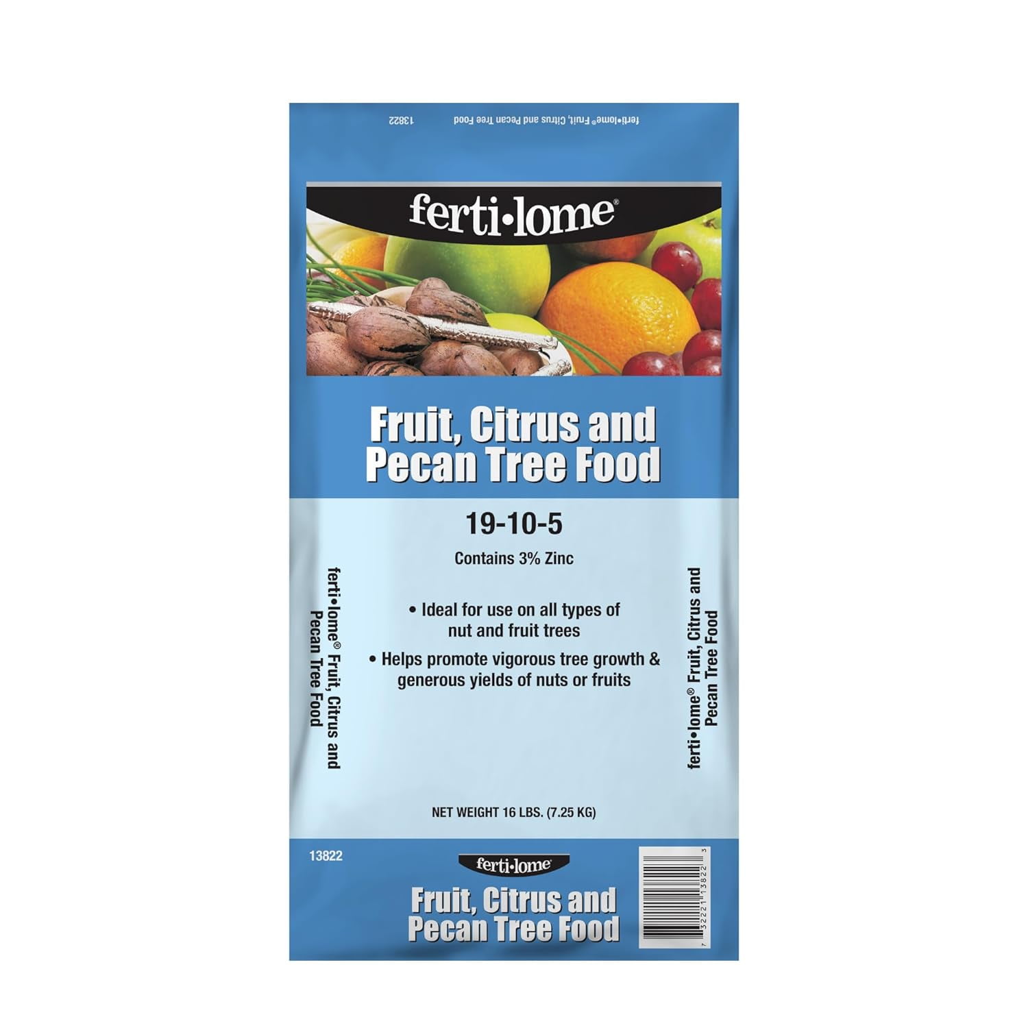 Fertilome Fruit, Citrus, and Pecan Tree Food Fertilizer 19-10-5, 16lbs ...