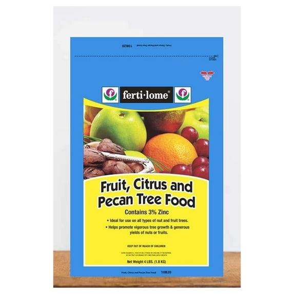 Fertilome Fruit Tree Food 19-10-5 – 4 LB Bag | Citrus, Pecan & Fruit ...