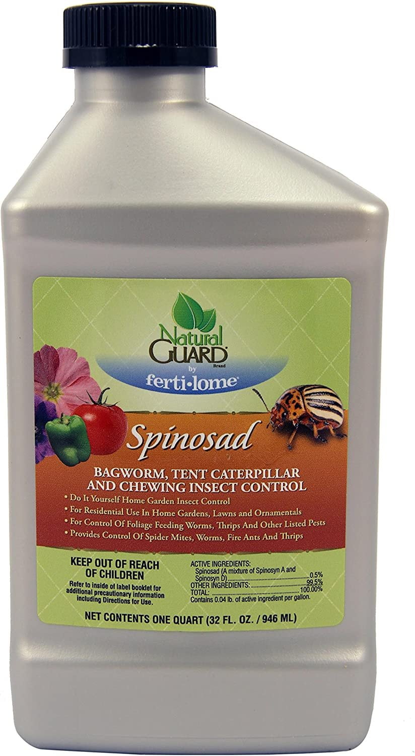 Fertilome Natural Guard Spinosad Organic Insecticide, Indoor/Outdoor, Plant Safe, 32oz - Walmart.com
