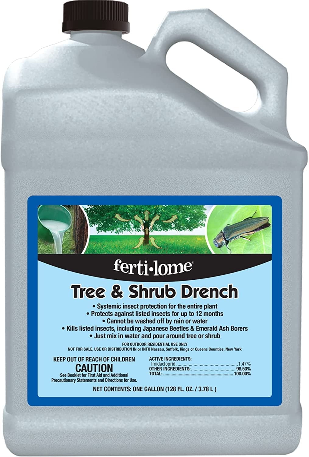 Fertilome Tree & Shrub Drench Gallon - Systemic Disease Control Solution - Walmart.com