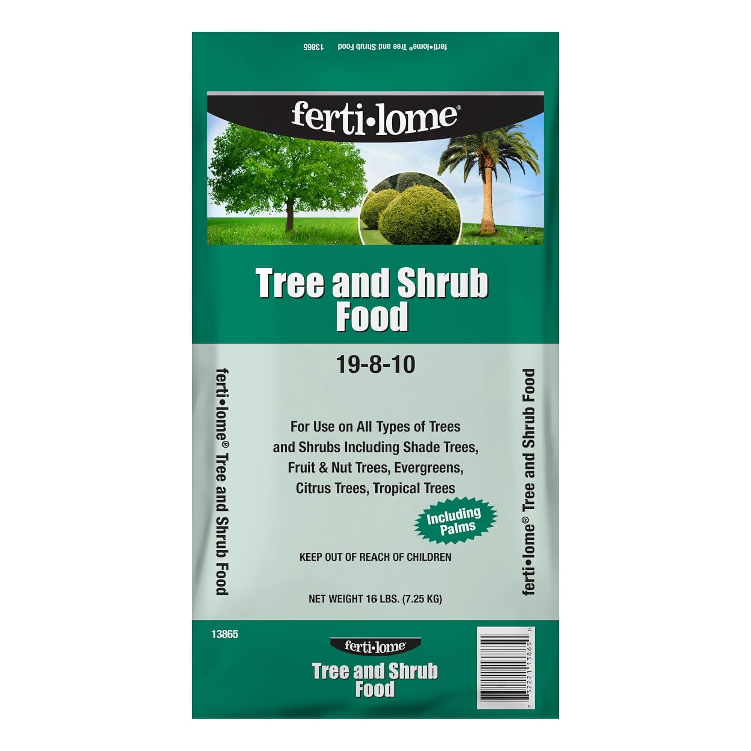 Fertilome (13865) Tree and Shrub Food 19-8-10 (16 lbs.) - Walmart.com