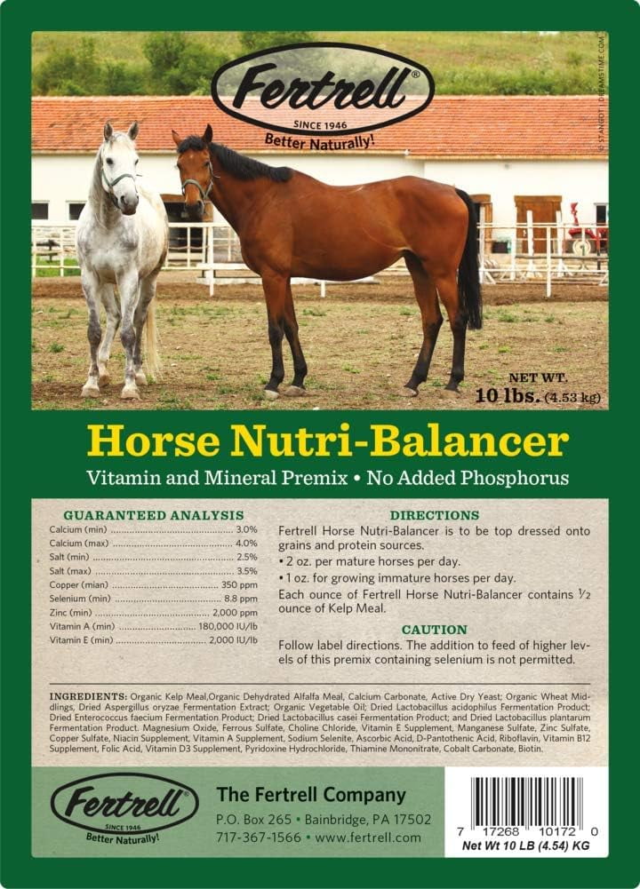 Fertrell Horse Nutri-Balancer, 10 LBs - Walmart.com
