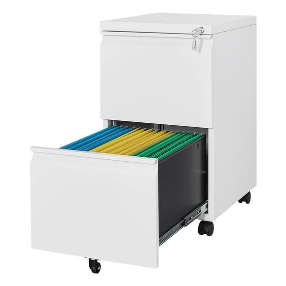 2 Drawer Metal File Cabinets