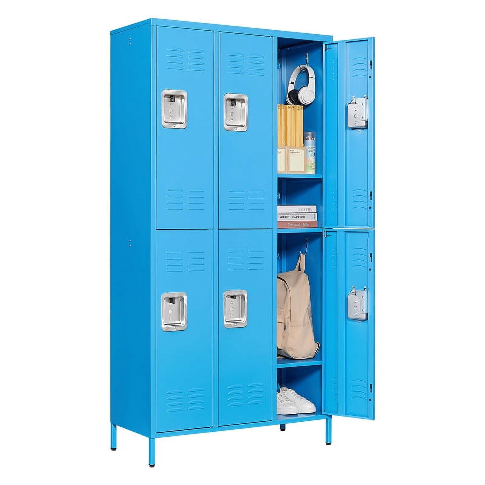 Fesbos Locker, Metal Locker for Employees, Large Steel Storage Locker ...