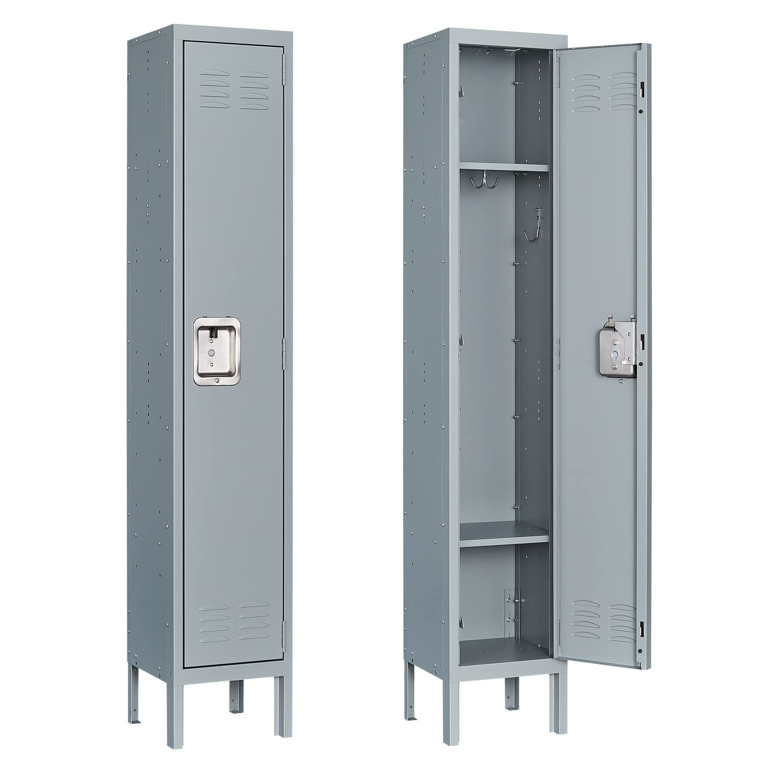 Fesbos Metal Lockers for Employees with Lock, Employees Locker Storage ...
