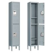 MIIIKO Office Storage Lockers for Employees, 71" Slim Metal Storage ...