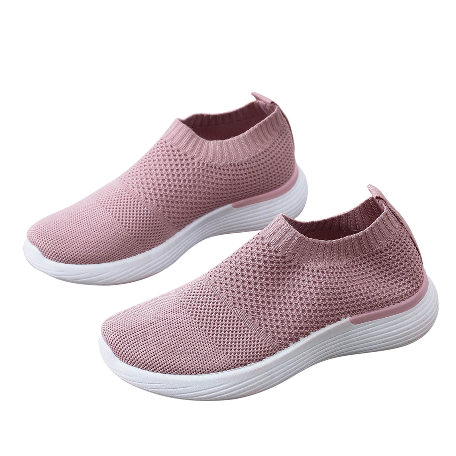 Fesfesfes All-Season Sneakers Young Ladies Shoes Loose Fashion Anti ...