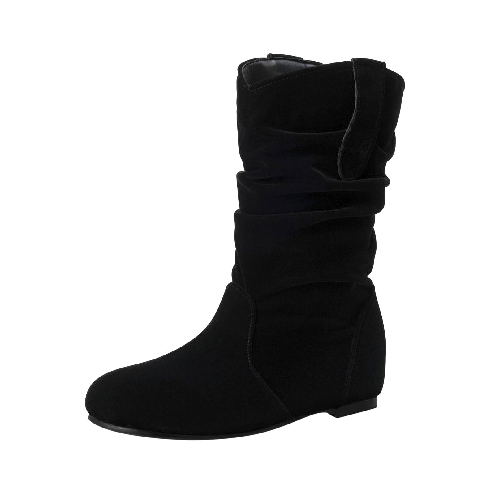 Fesfesfes Boots for Teen Girls Winter Elevated Wedge Heel Boots Mid ... Fesfesfes Boots for Teen Girls Winter Elevated Wedge Heel Boots Mid ...