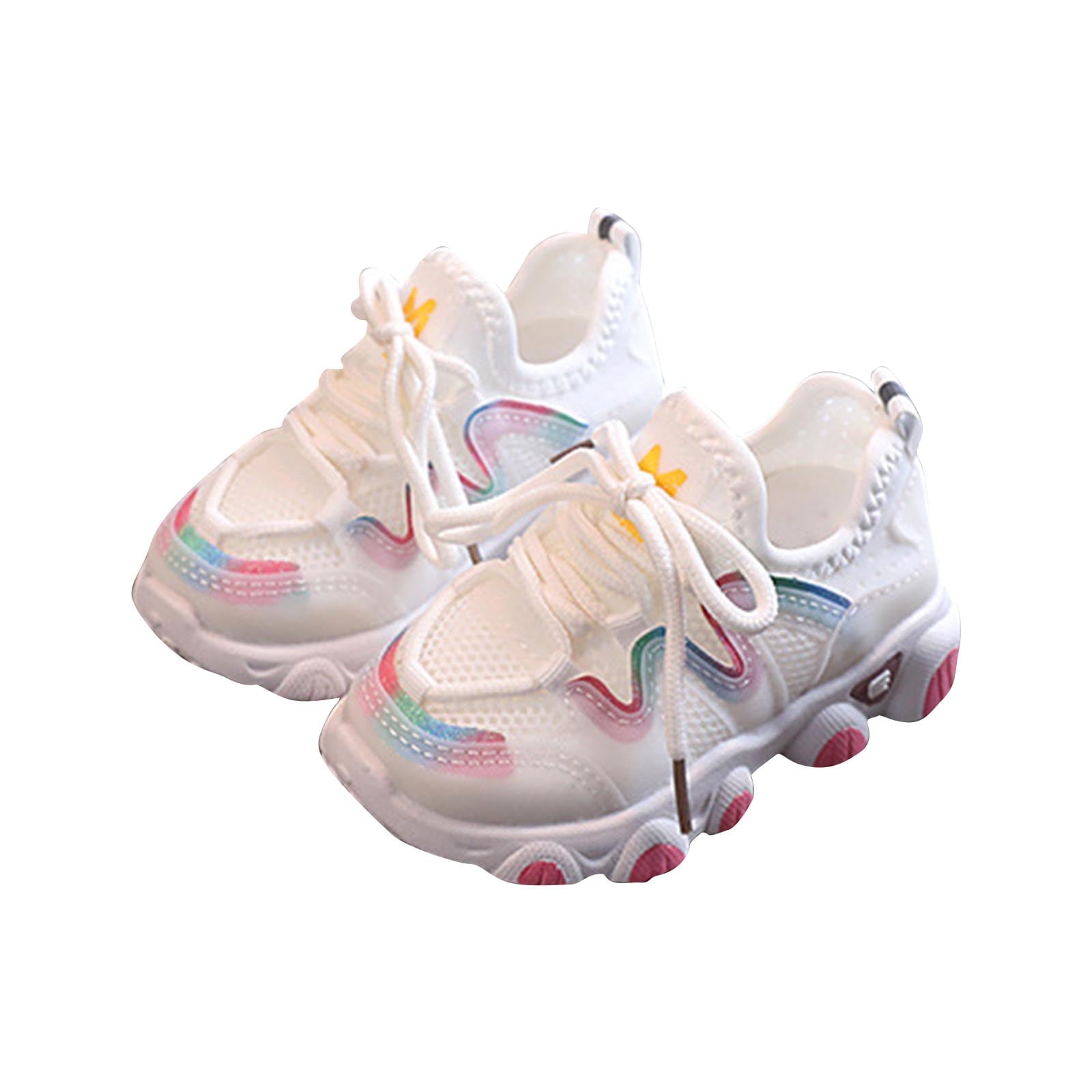 Fesfesfes Teen Boys Girls Breathable Solid Color Shoes Children's Shoes ...