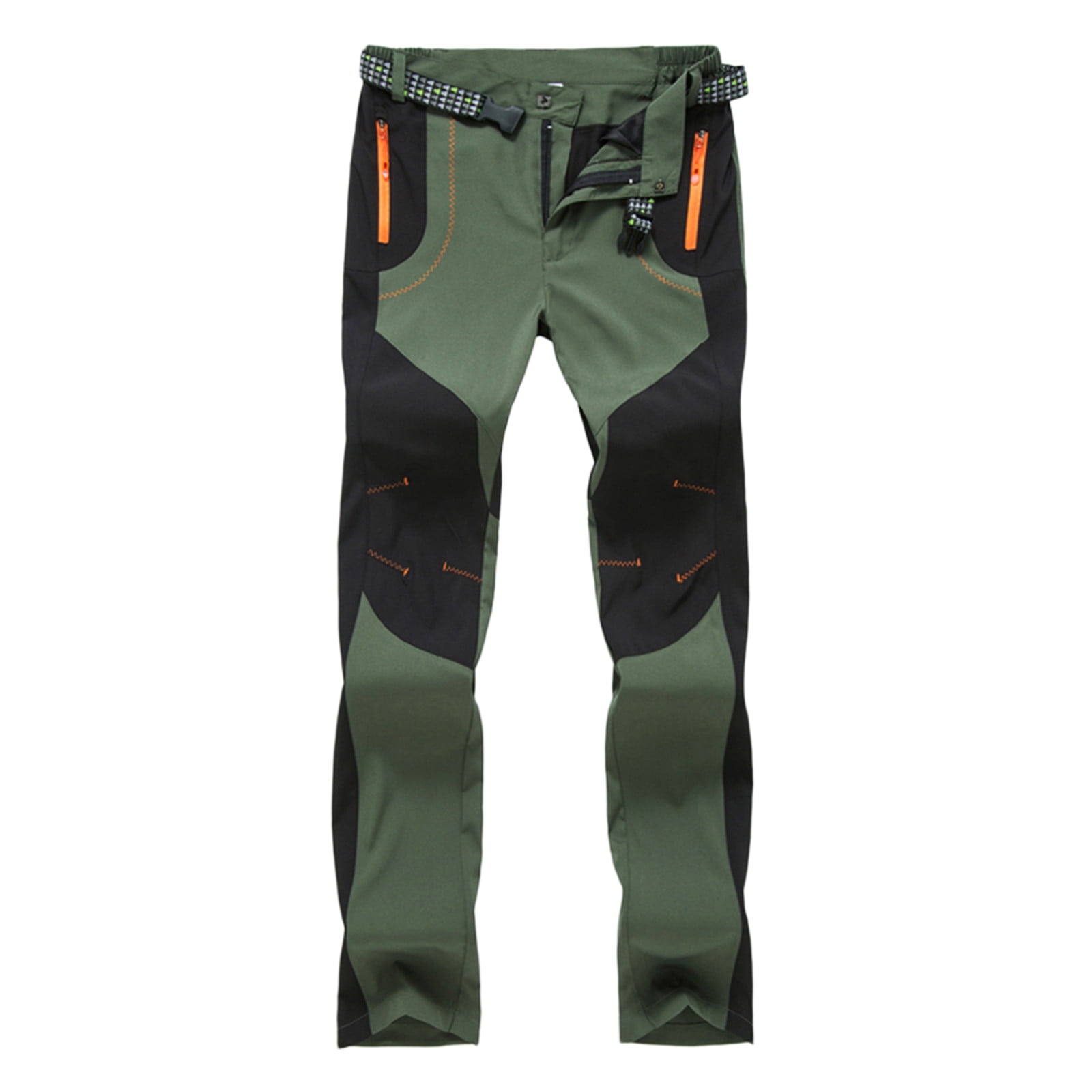 Fesfesfes Color-blocking Outdoor Snow Pant Winter Warm Assault Pants ...