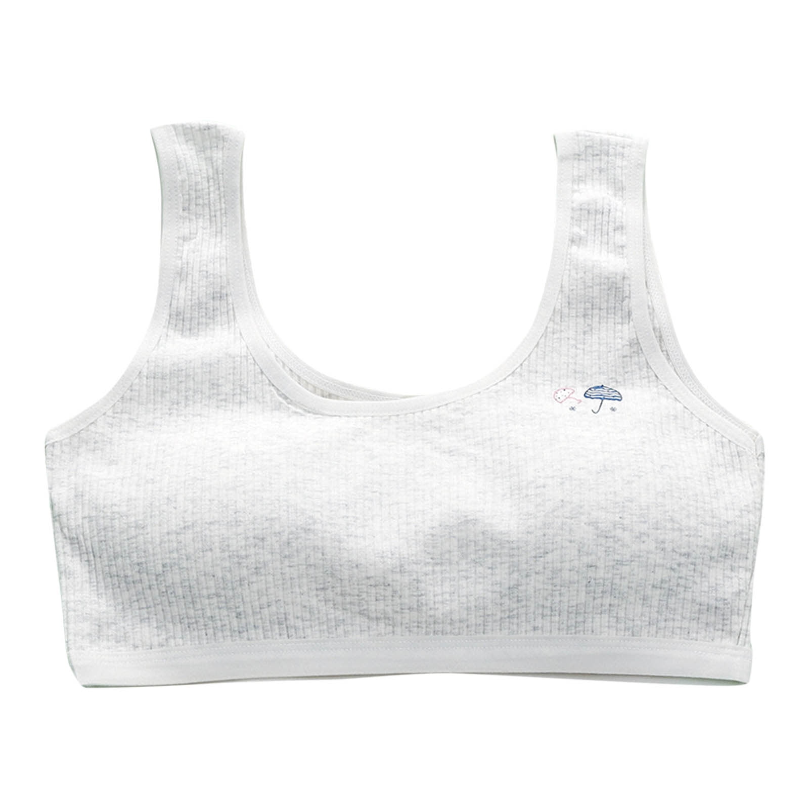 Fesfesfes Girls Soft Training Bra for Tweens Breathable Wireless ...