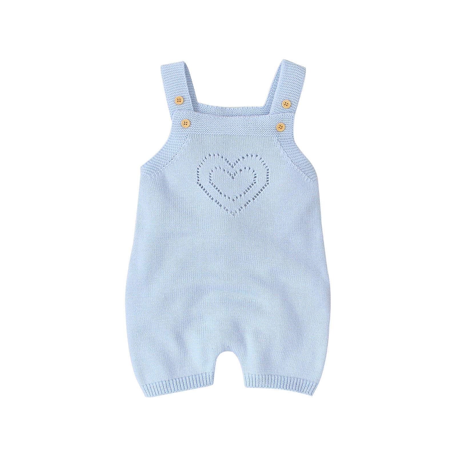 Fesfesfes Infant Onesie Baby Knitted Jumpsuit Sleeveless Rabbit Overall ...