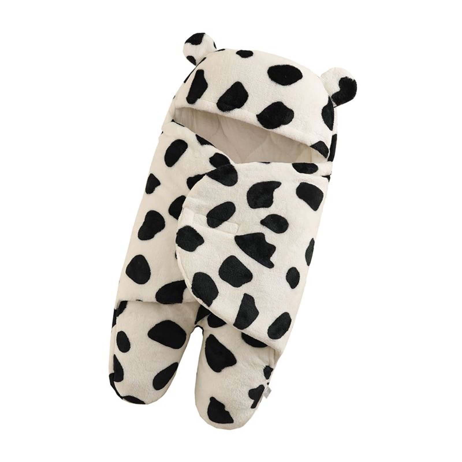 Fesfesfes Newborn Baby Jumpsuit Boy Girl Cute Print Flannel Receiving ...
