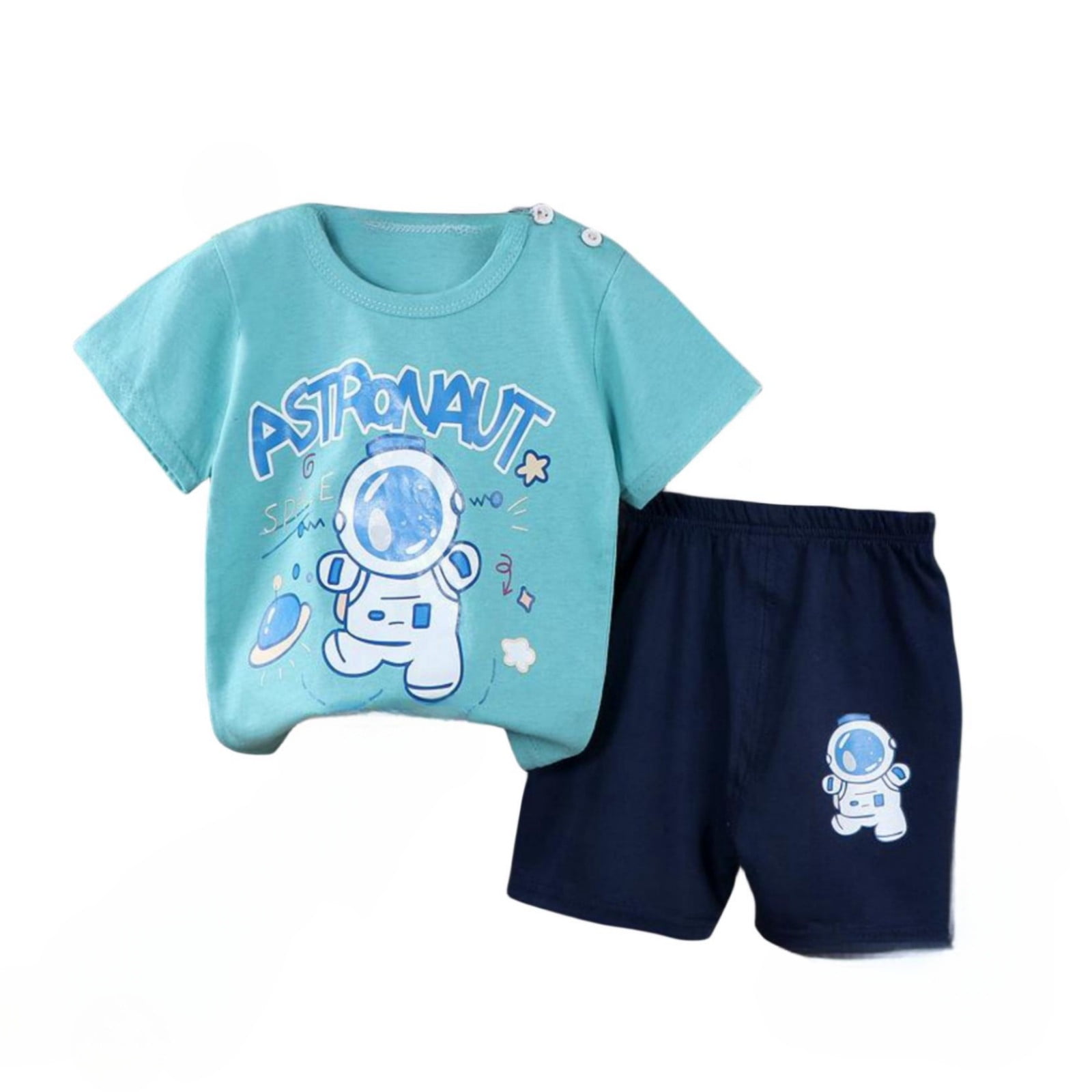 Fesfesfes Outfits For Boys 10-12 Years Old Boys Summer Shorts Set ...