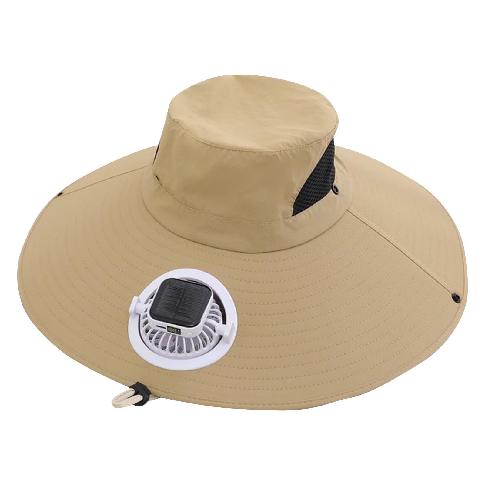 Fesfesfes Solar Powered Visor for Women - Sun Shading Hat with ...