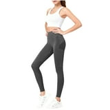 Fesfesfes Women's Tight Fitting High Waisted Hip Lifting Stripe ...