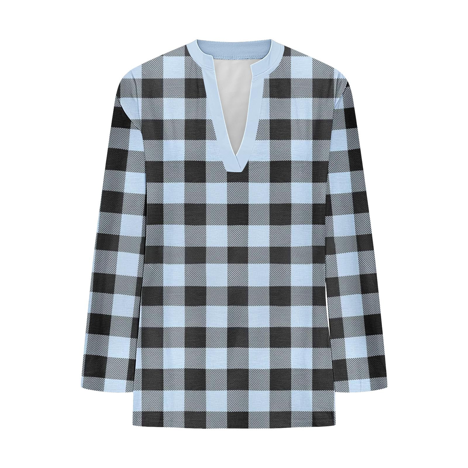 Fesfesfes Women's V-Neck Three Quarter Sleeve T-Shirts Raglan Styles ...