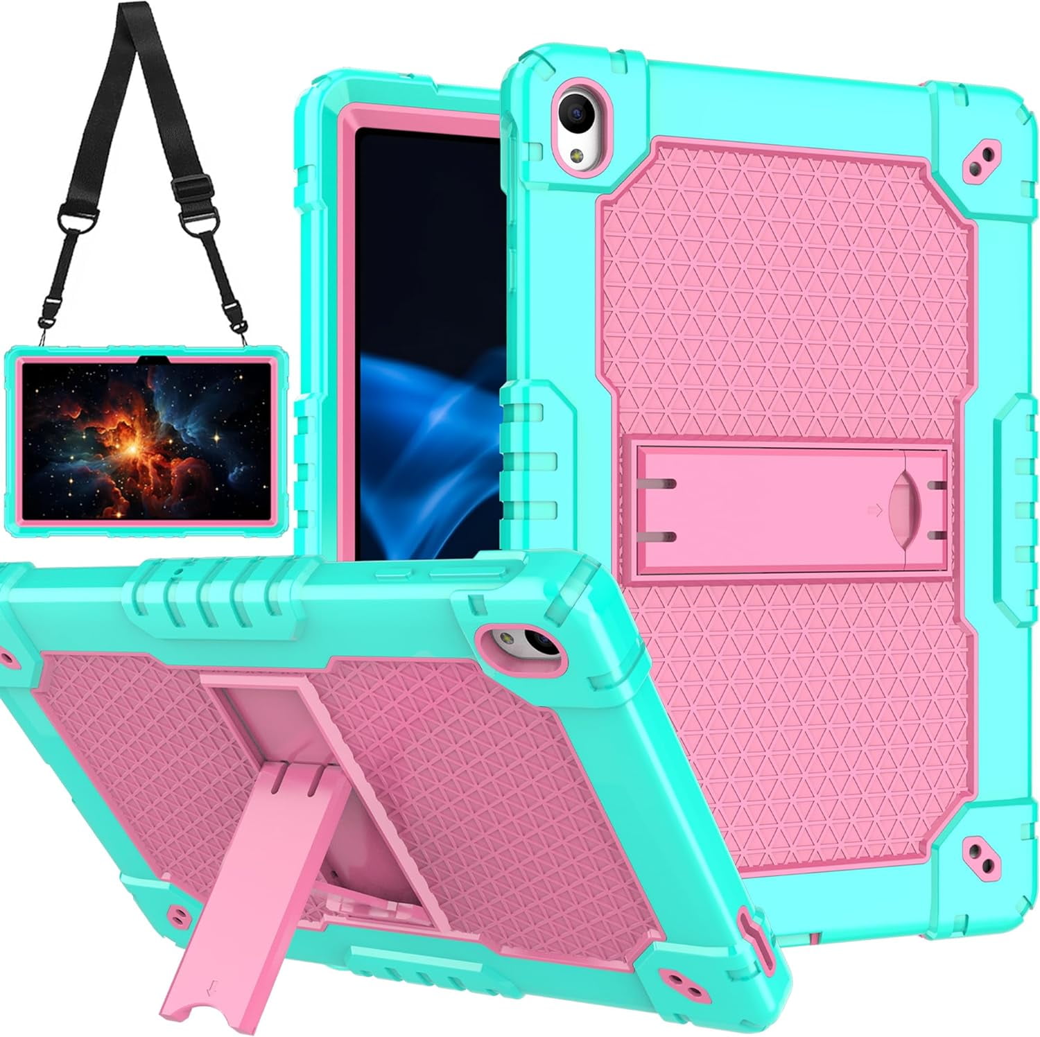 Fesign Case for Onn 7 inch Tablet Gen 4 2024 Case Slim Heavy Duty Built ...