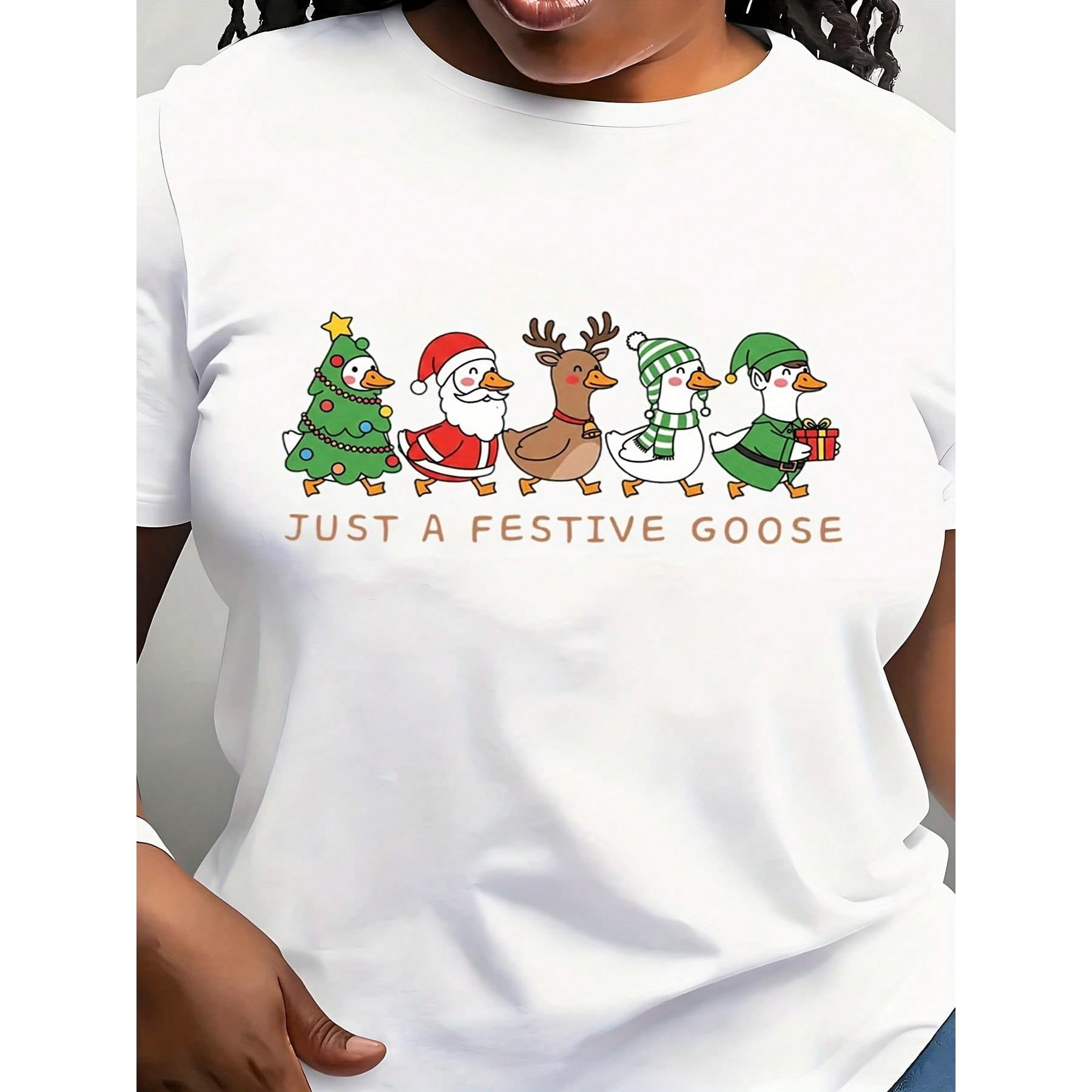 Fest Goose Christmas Shirt, Matching Family Xmas Silly Goose Tee, Funny ...
