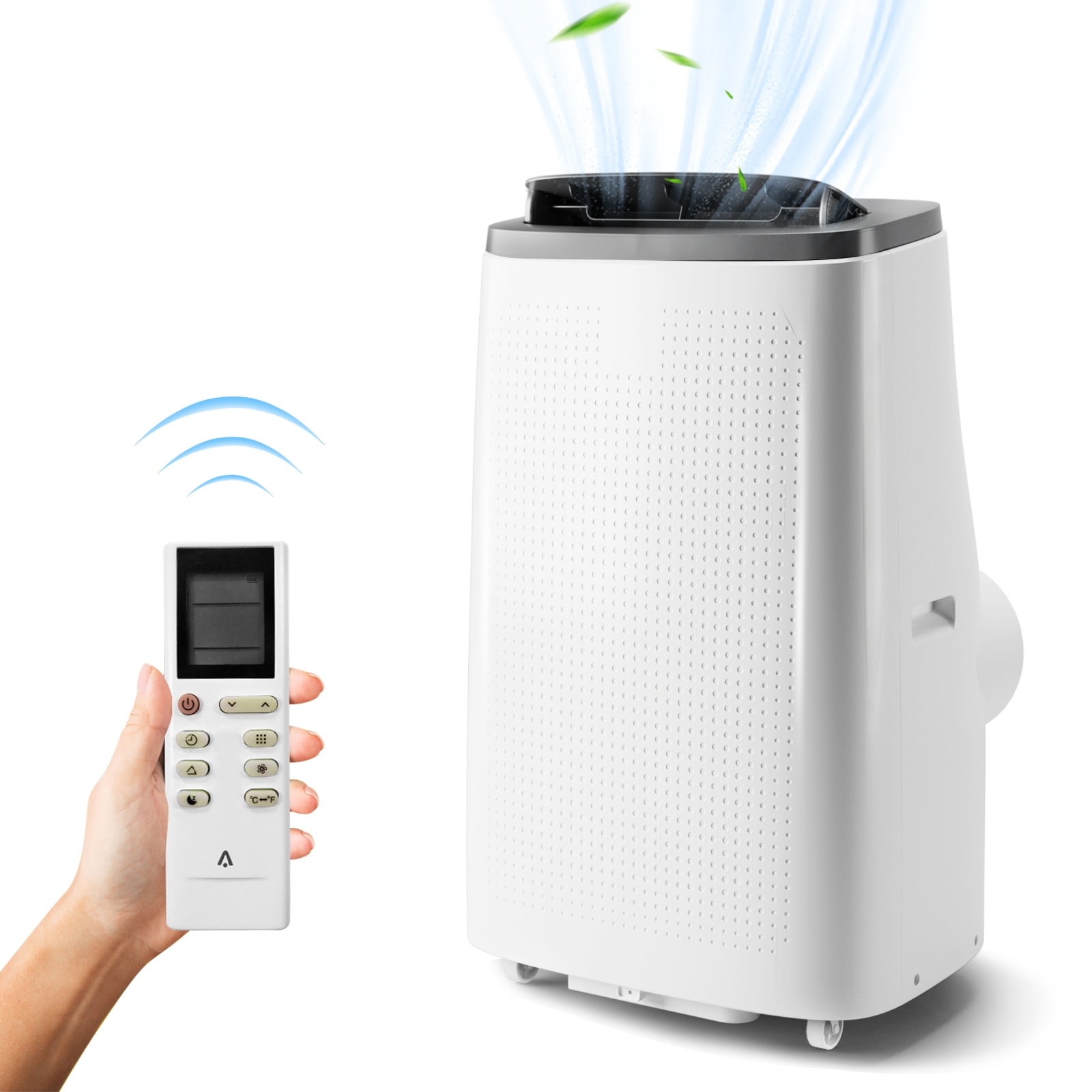 Festisoul 14000 BTU Portable Air Conditioner for Rooms Up to 750 Sq.Ft ...