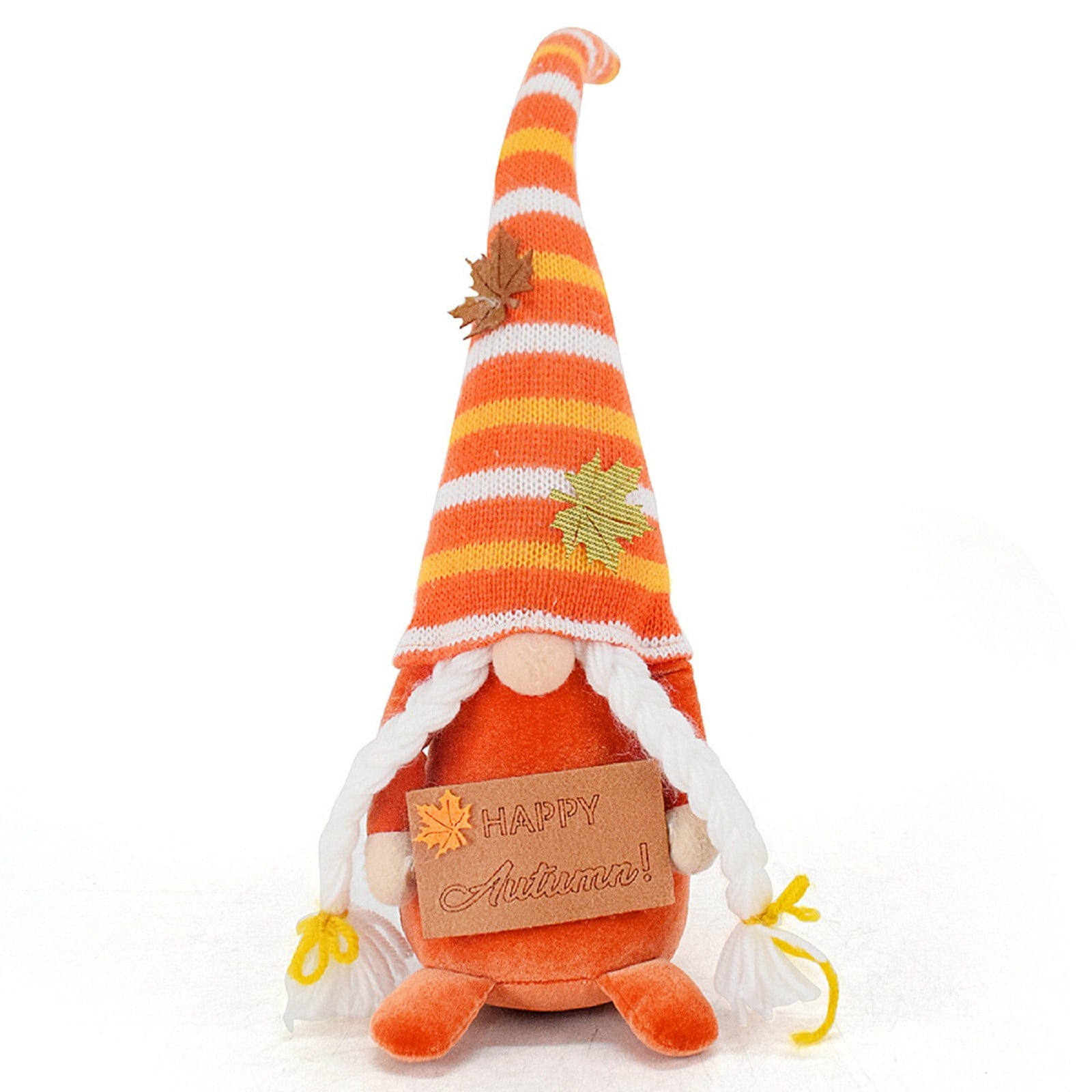 Festival Autumn Faceless Doll Striped Doll Autumn Pumpkin Maple Leaf ...