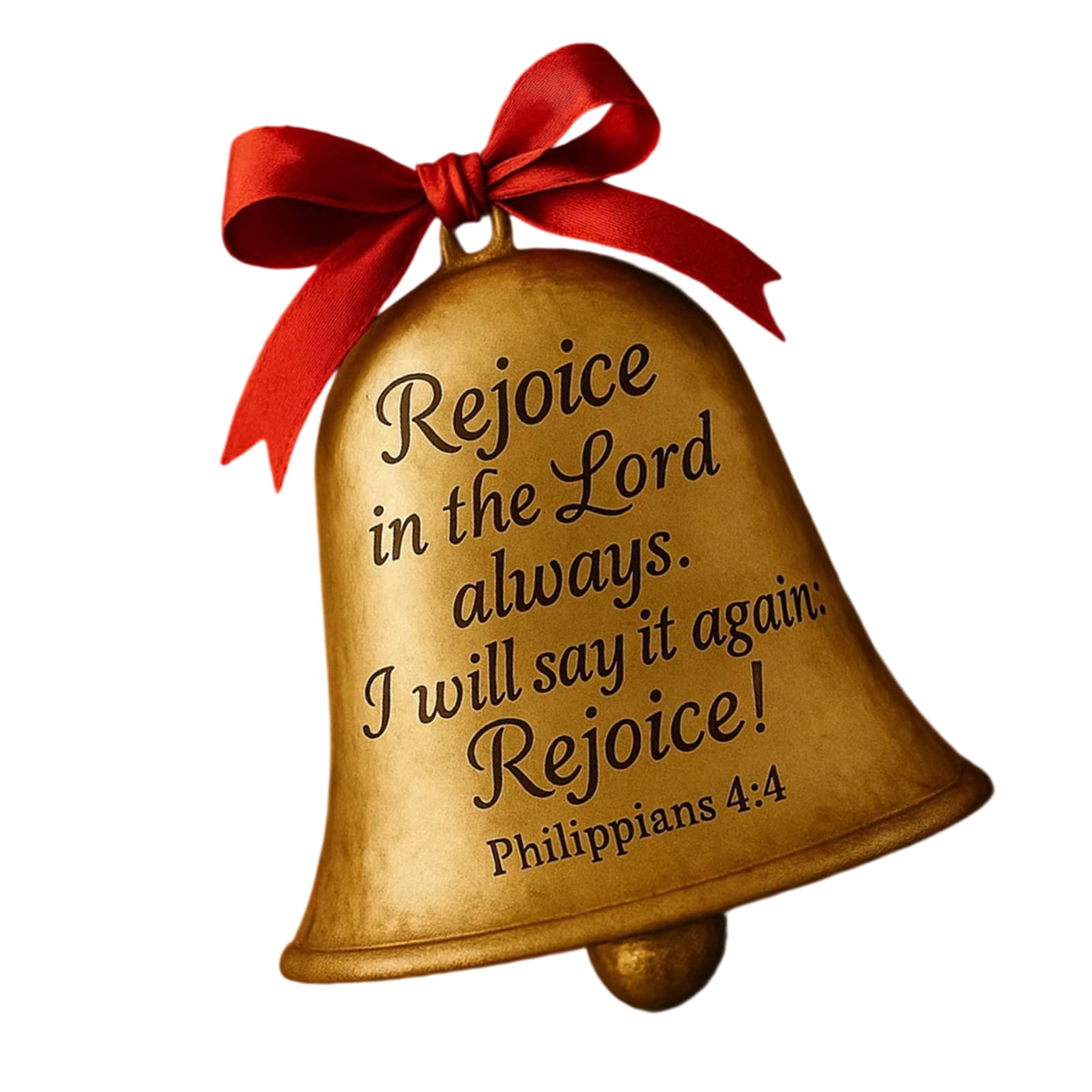 Festival Bible Verses Metal Bells For Holiday Decorations Christmas ...