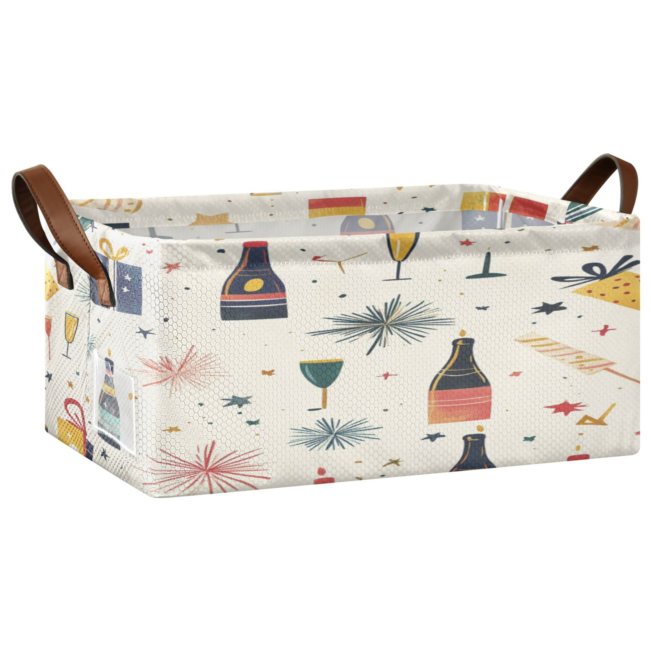Festival Celebration Design Open Home Storage Bins Foldable Metal Frame ...