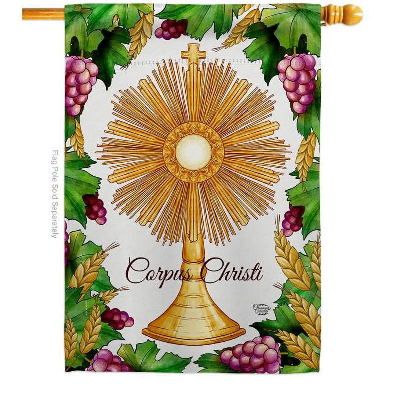 Festival Corpus Christi Religious First Communion Double-Sided Garden ...