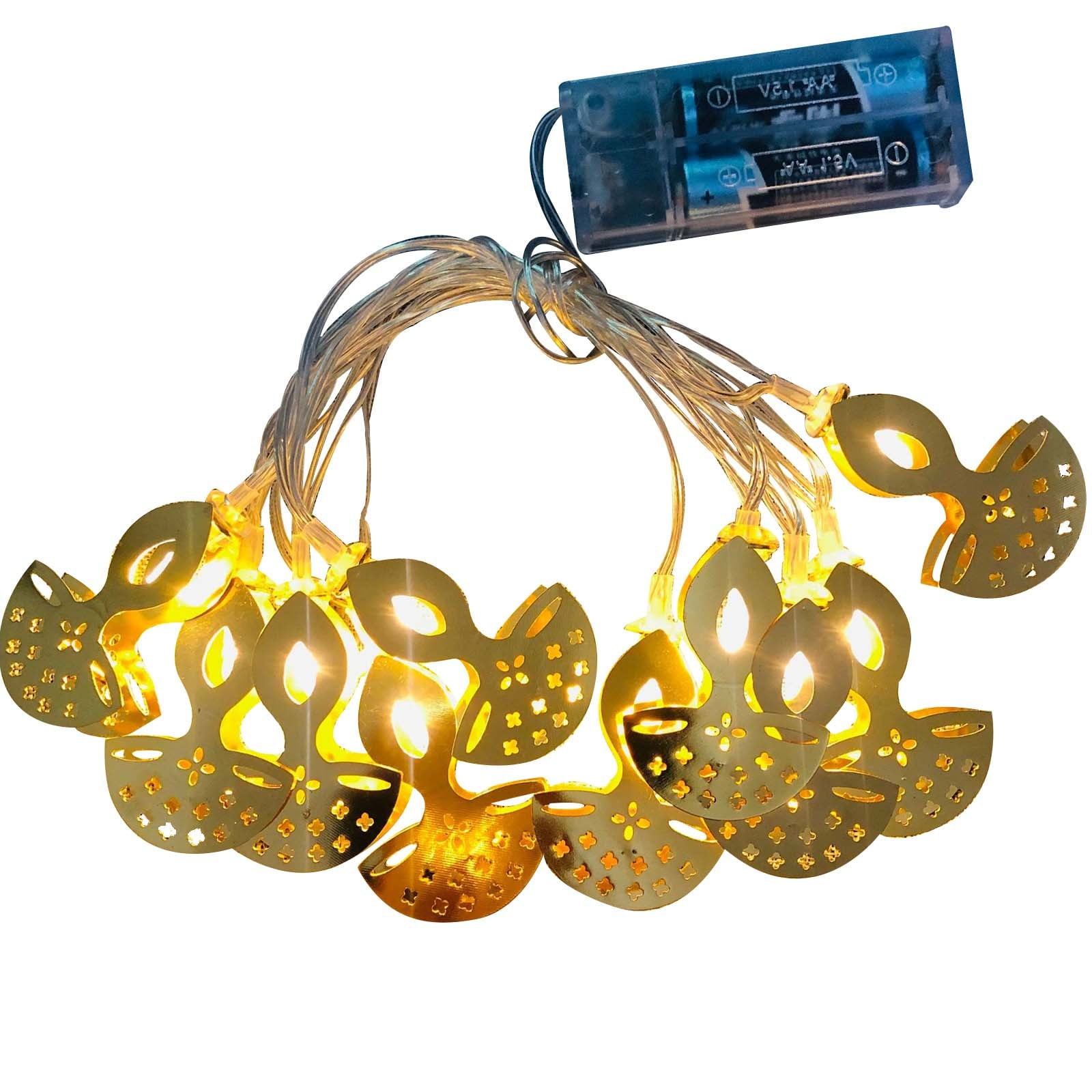 Festival Decorations LED String Lights For And Durga Puja Featuring Om ...