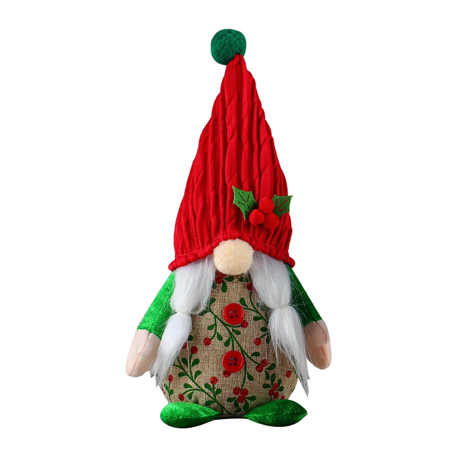 Festival Faceless Doll Dwarf with Cap Standing Posture Elderly Doll ...
