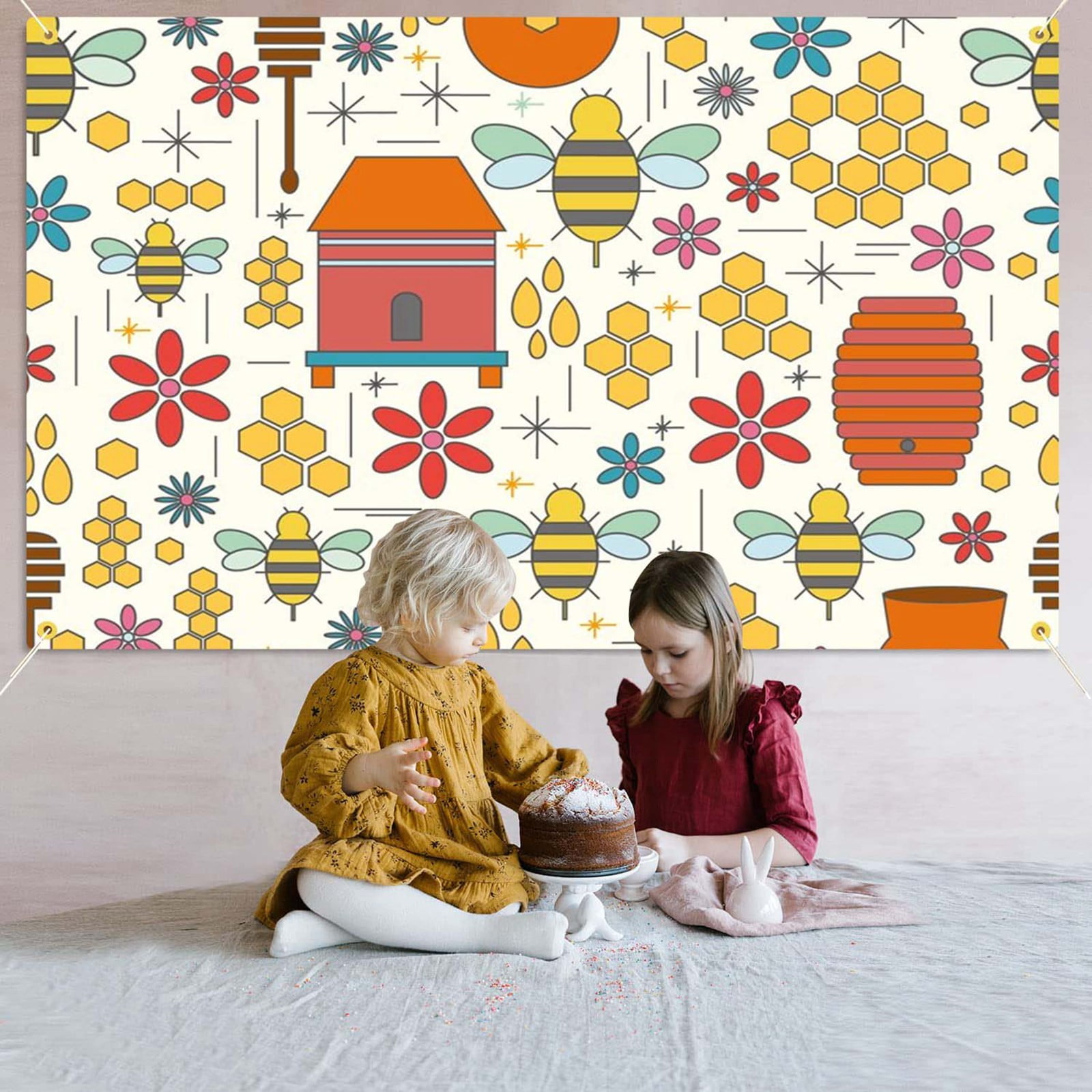 Festival Front Door Porch Banner Hanging Porch Sign Hanging Banner ...