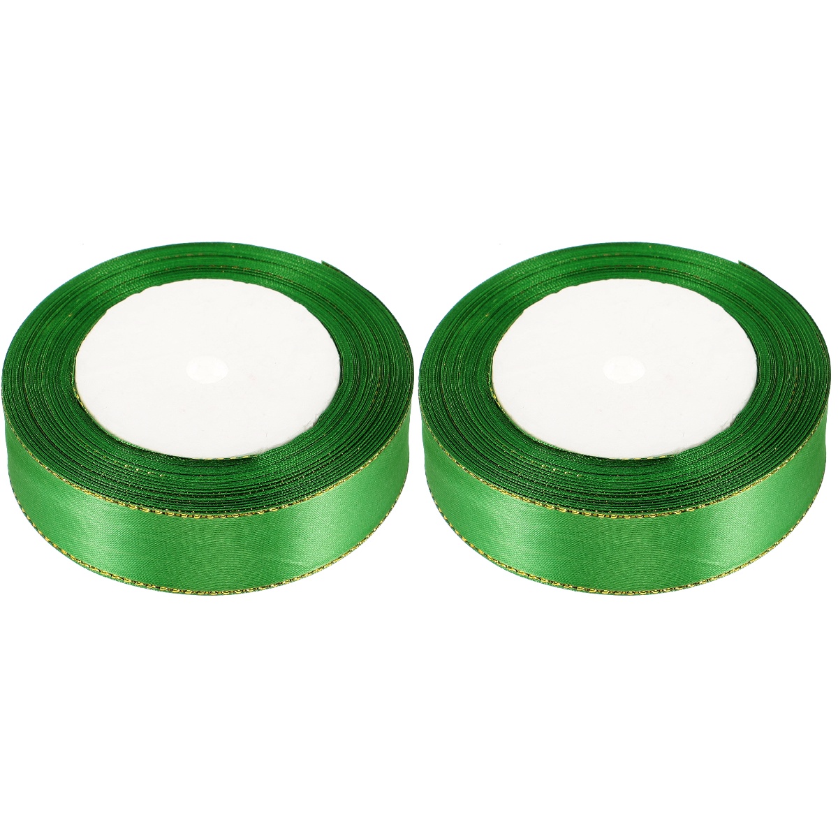 Festival Gift Ribbon 2 Rolls Craft DIY Satin for Flower Bouquet Party ...