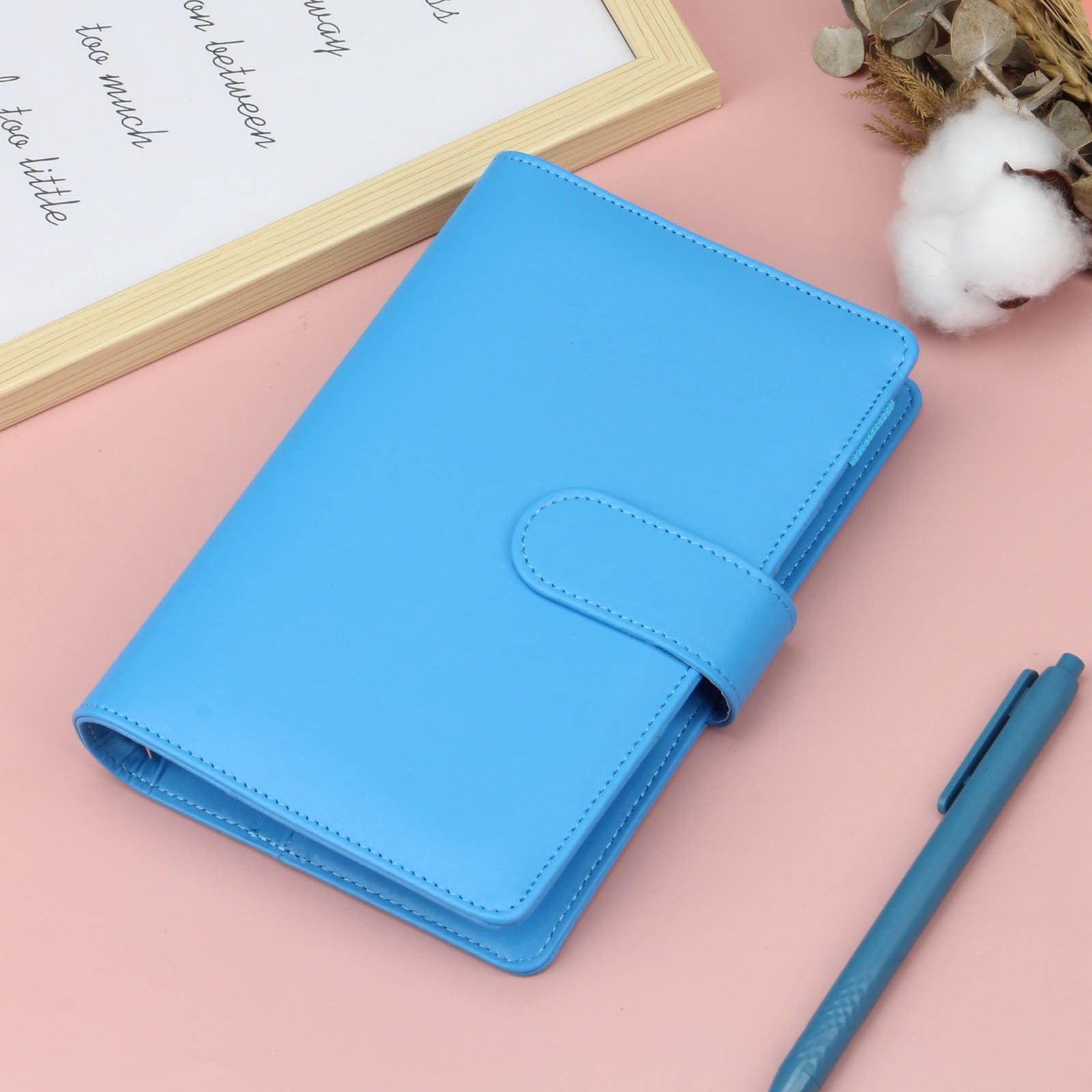 Festival Gifts! YOHOME A6 PU Leather Notebook Binder, Binder Refillable ...