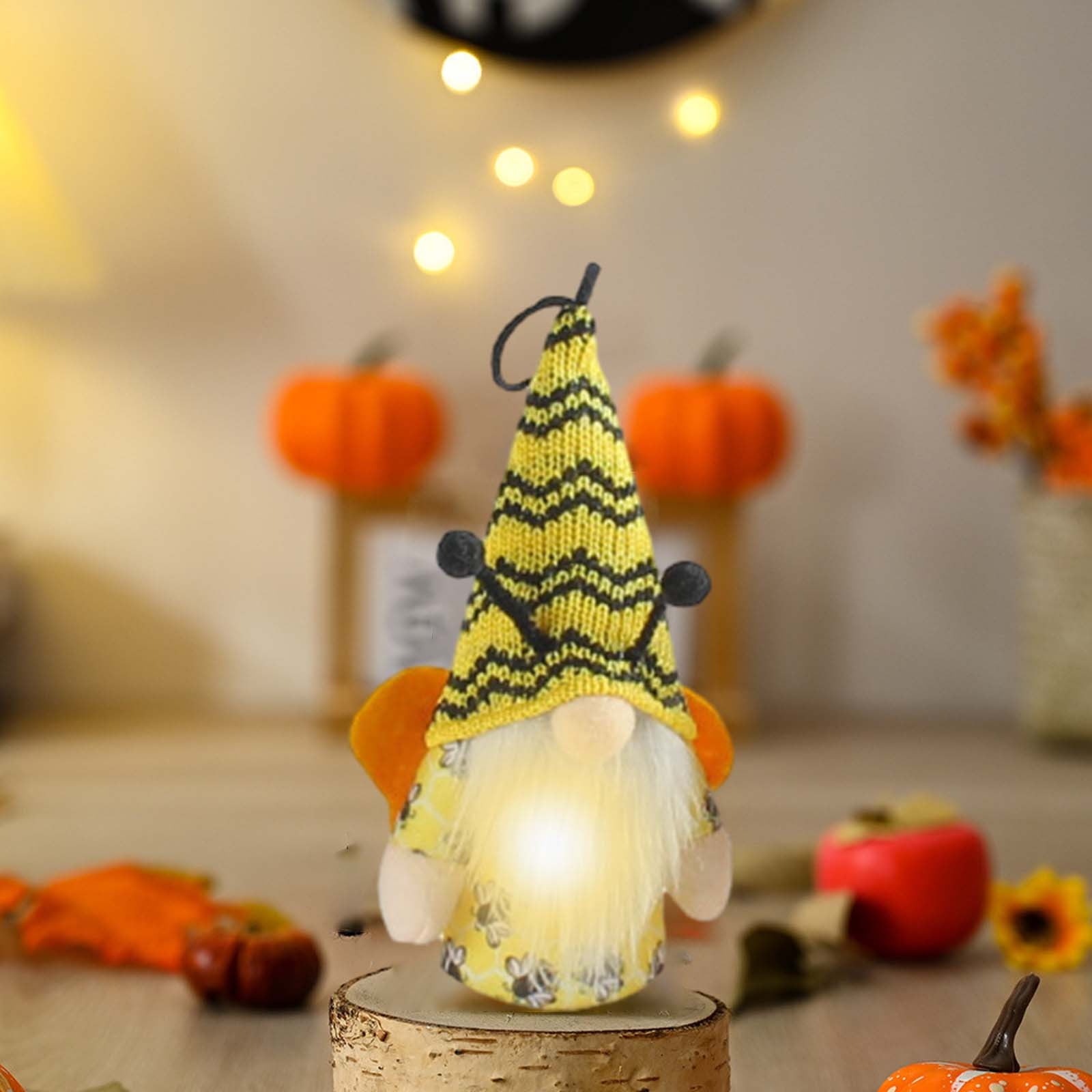 Festival Glowing Gnome LED Light Ornament for Indoor Outdoor Garden ...