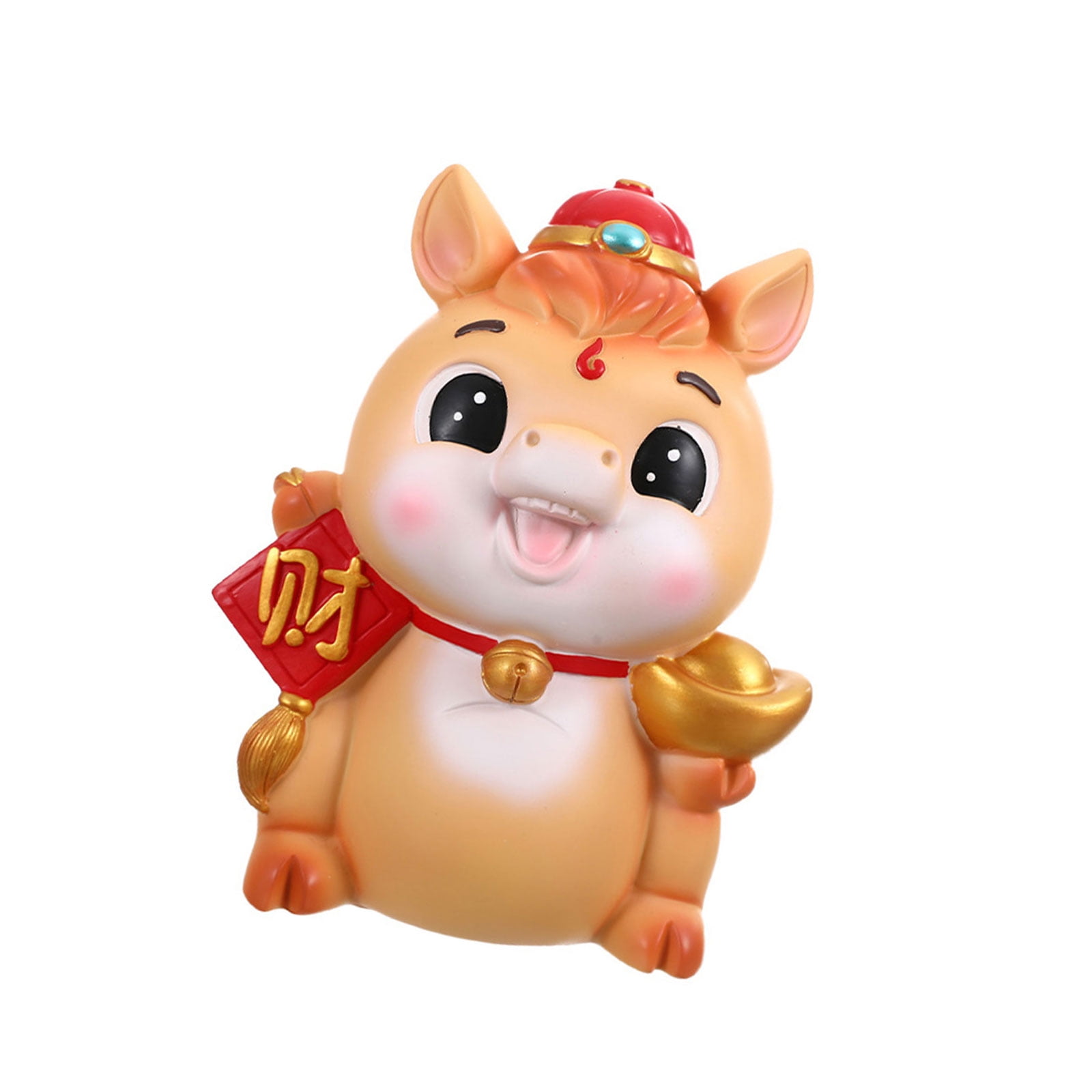 Festival Horse Resin Savings Piggy Banks Decorative Household Item For ...