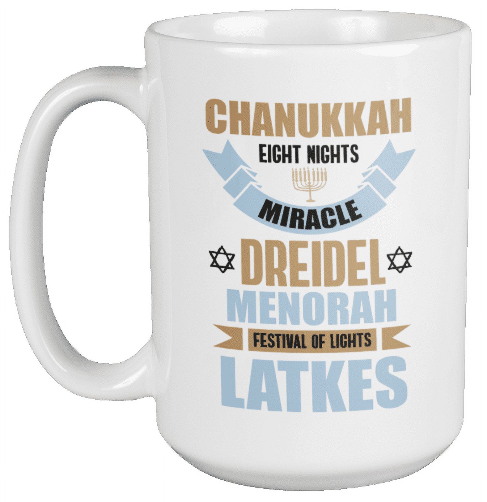 Festival Of Lights. Jewish Holidays Coffee & Tea Gift Mug For Jewish ...