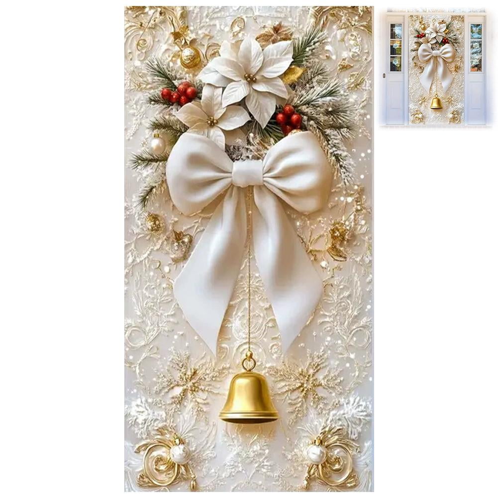 Festival Magic Elastic Door Cover,Christmas and Halloween FrontDoor ...