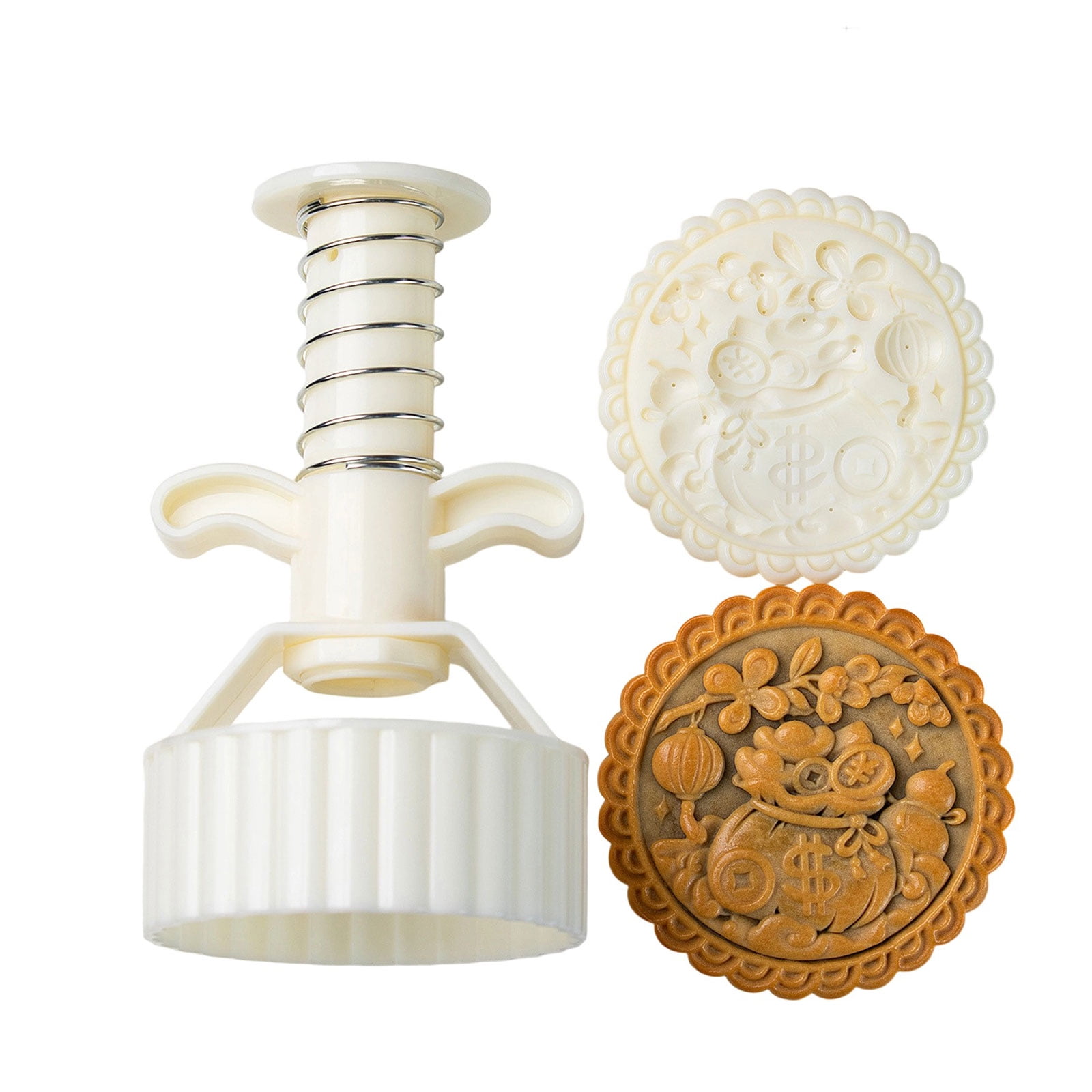 Festival Molds 300g 500g, ABS with Dragon Designs for Mid-Autumn Baking ...