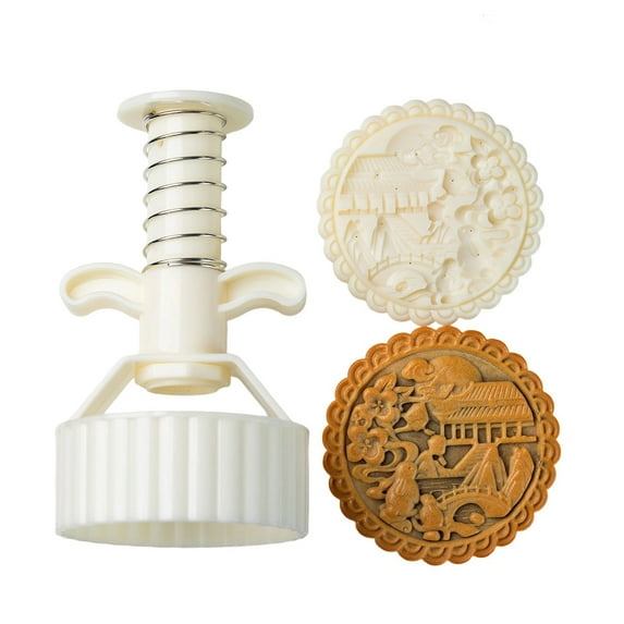 Festival Molds 300g 500g, ABS with Dragon Designs for Mid-Autumn Baking ...