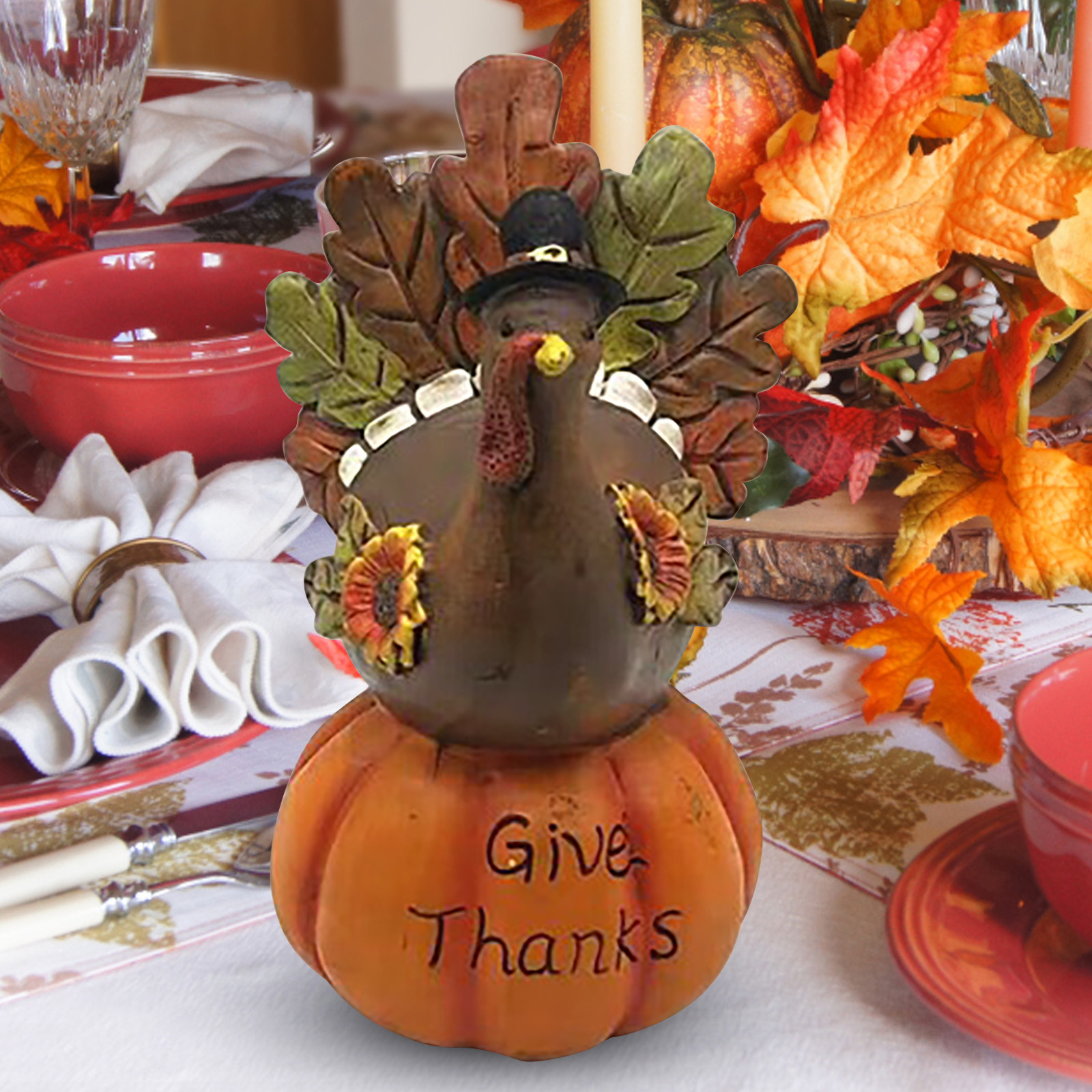 Festival Thanksgiving Desktop Decoration Statue Thanksgiving Decoration ...