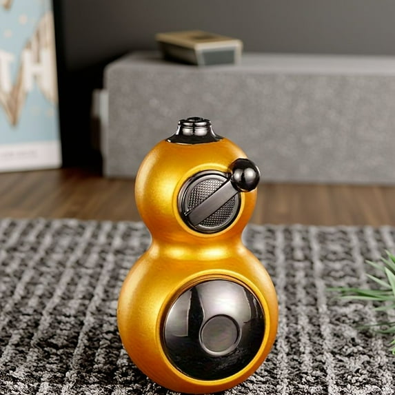 Festival Windproof Lighter – Portable Gourd Shape Spin-to-Play – Father ...