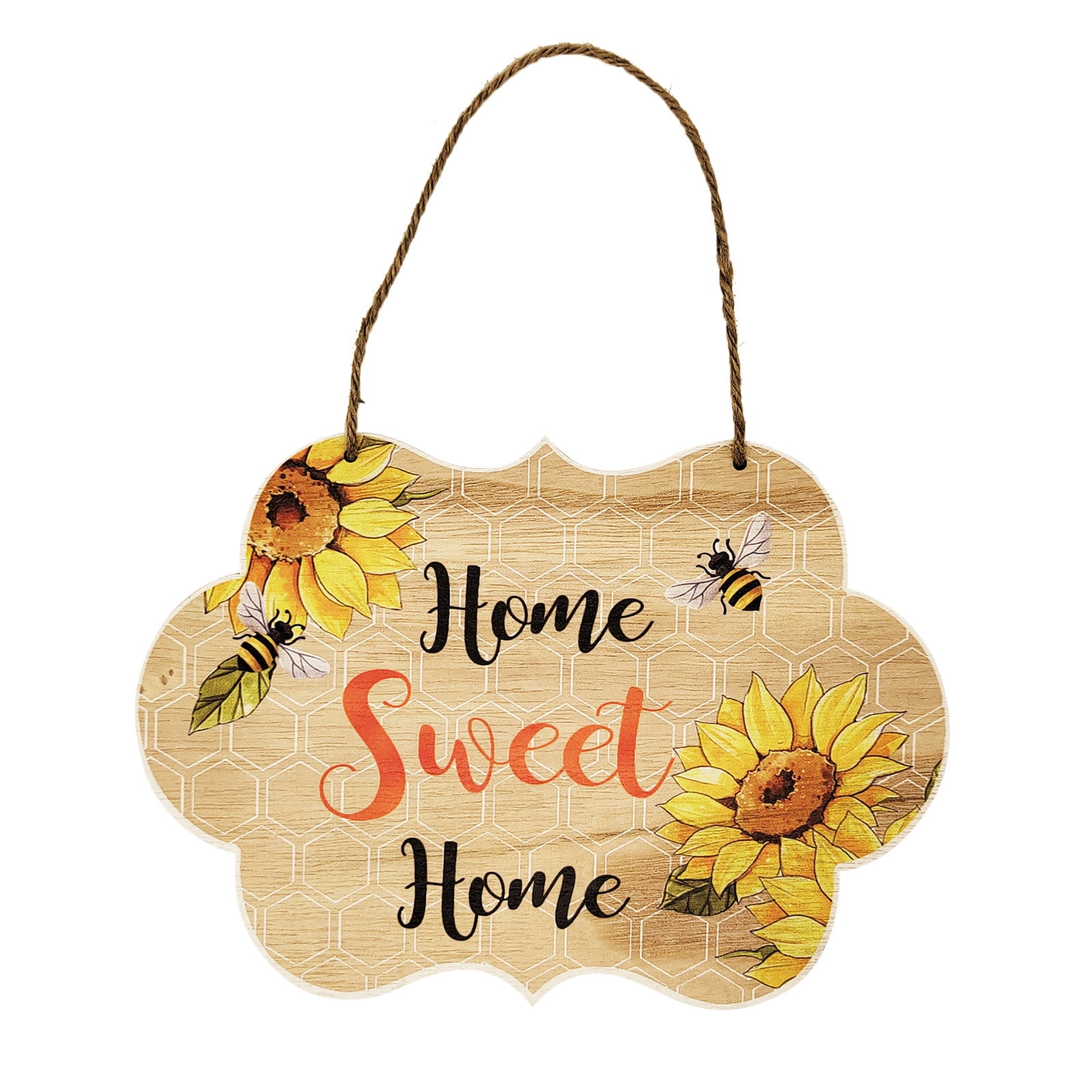Festival Wooden Pendant Home Decoration Creativity Honeycomb Decoration ...