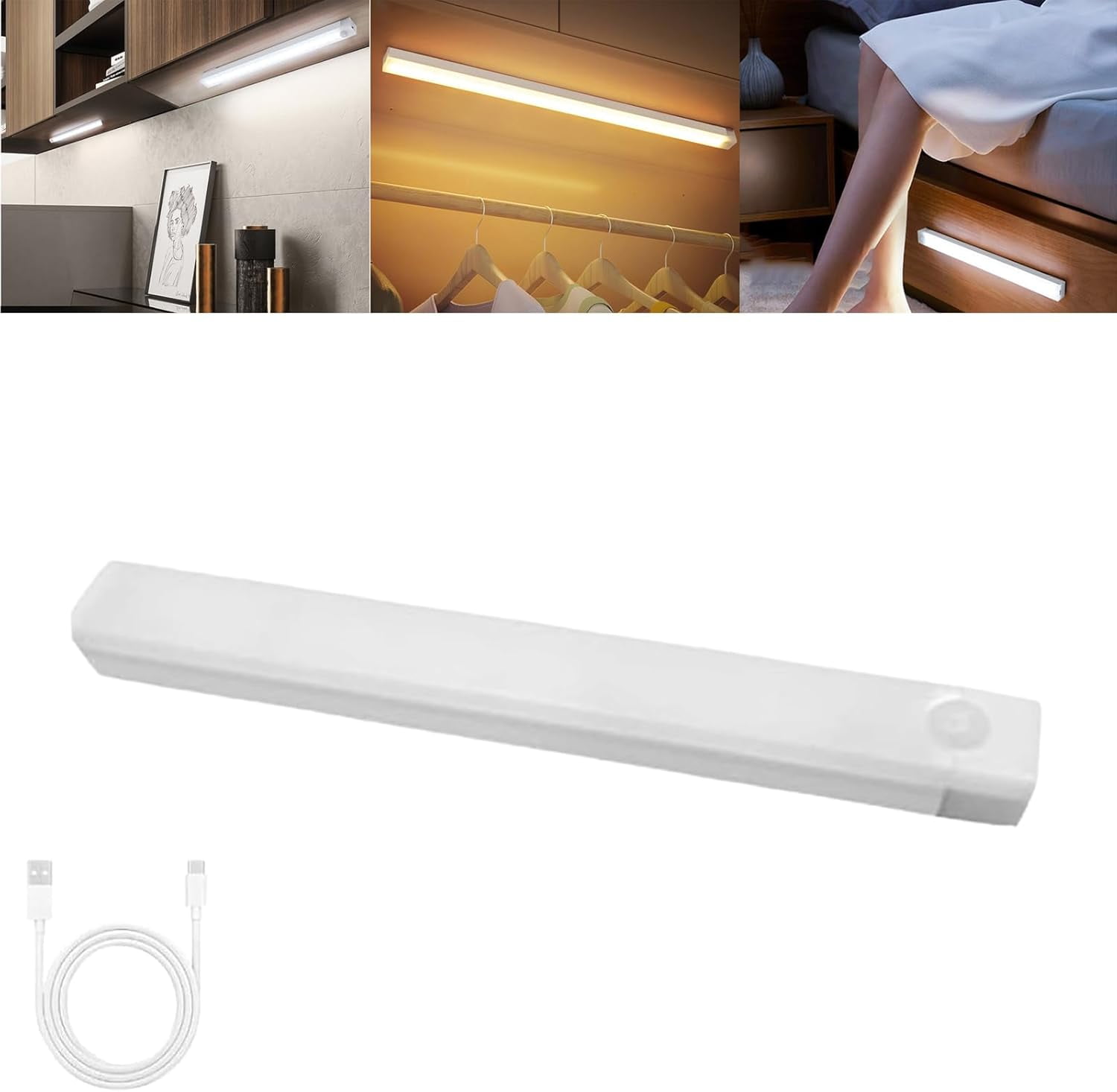 Festivalment Lights, Punch-Free Smart Sensor Magnetic LED Lights ...