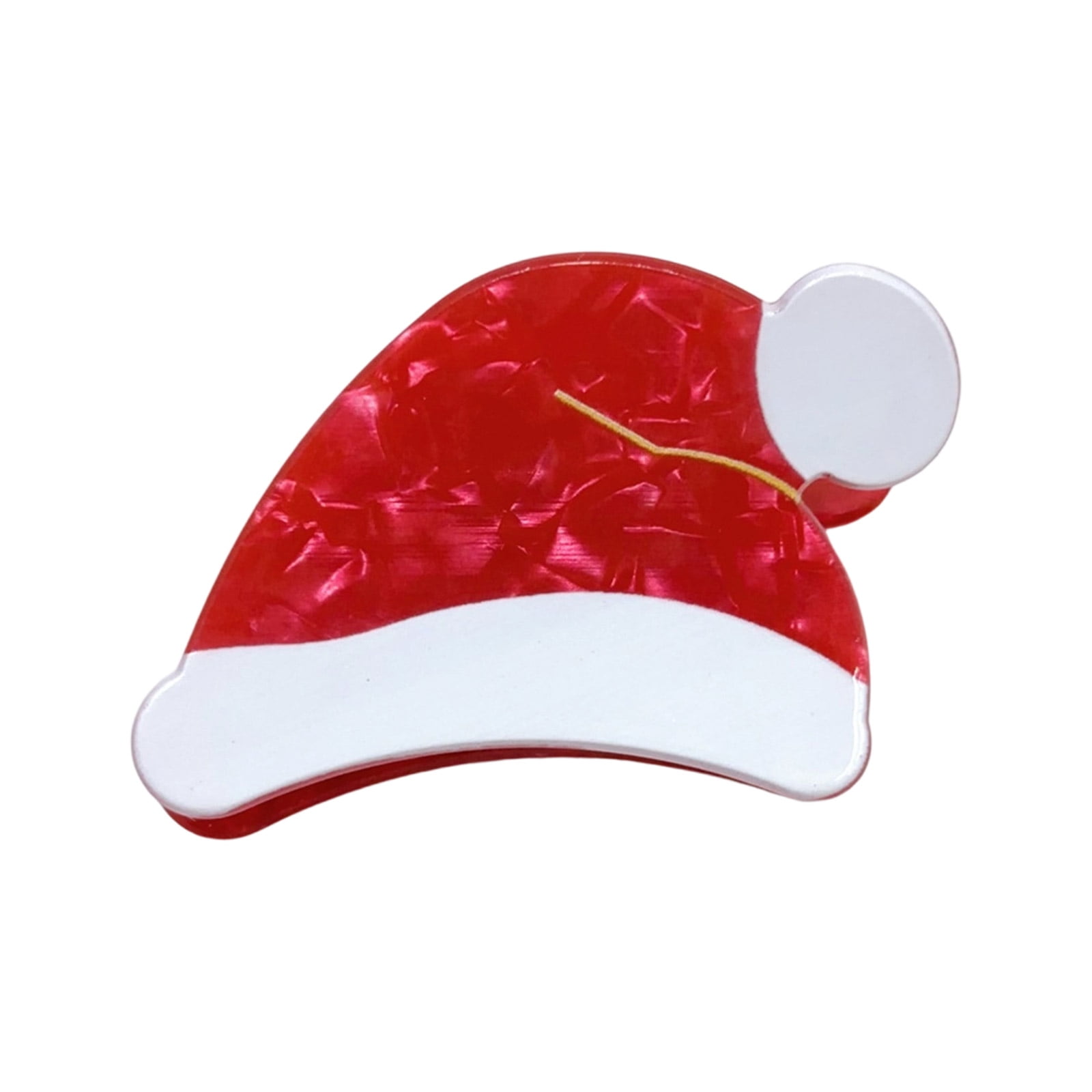 Festive Acrylic Hair Clips Christmas Tree For Kids Adults Party ...