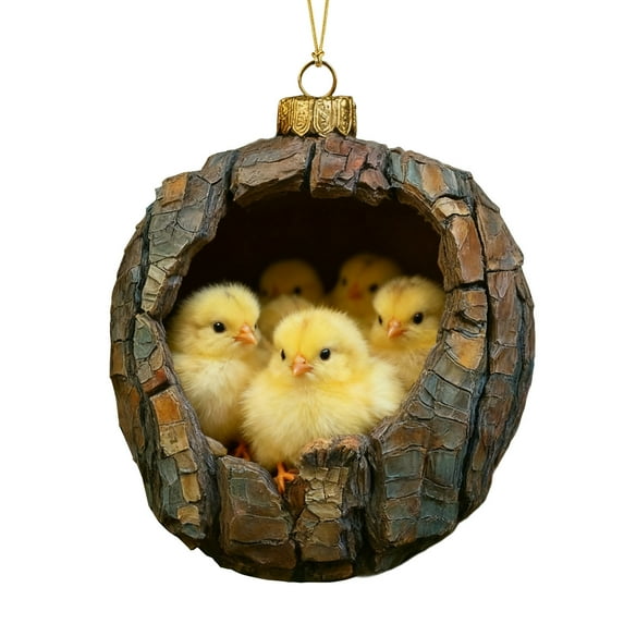 Festive Animal Print Acrylic Hanging Ornaments, Christmas Tree ...